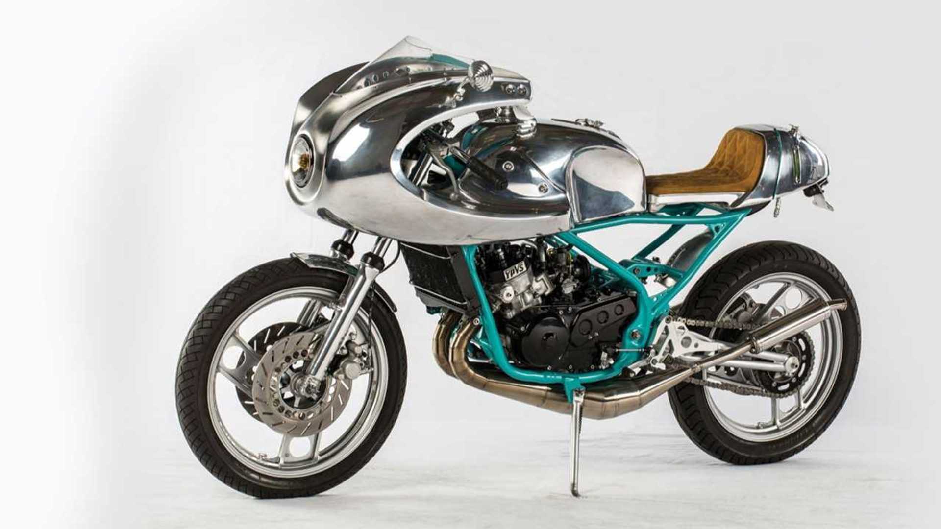 This Custom Yamaha RD350 Is A Space-Age Cafe Racer