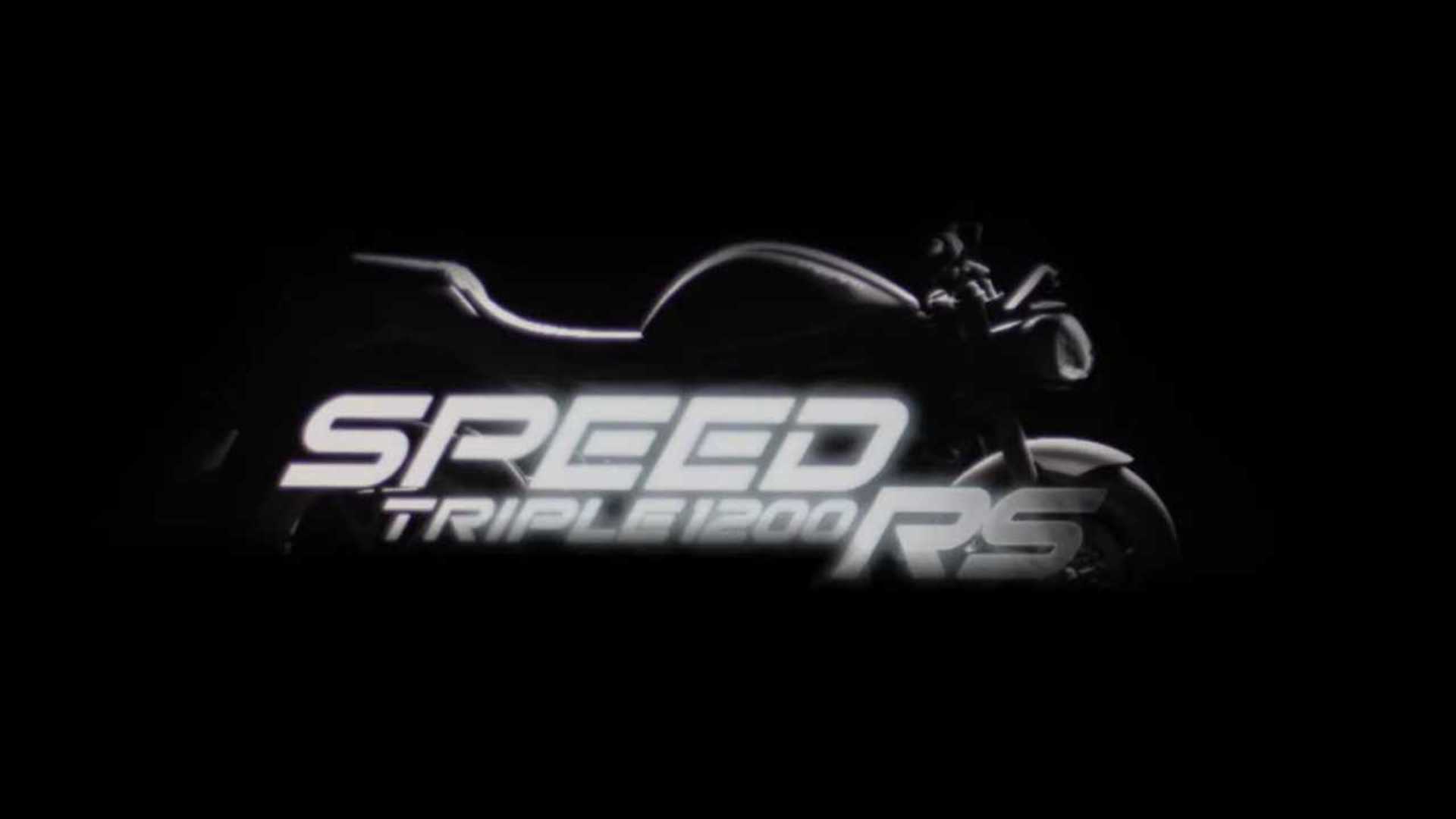 Triumph Teases Incoming New Speed Triple 1200 RS