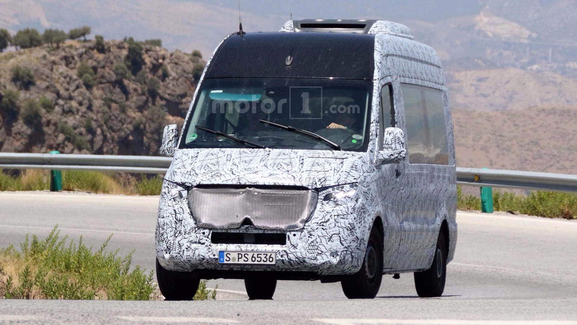 Le nouveau Mercedes Sprinter effectue sa première sortie