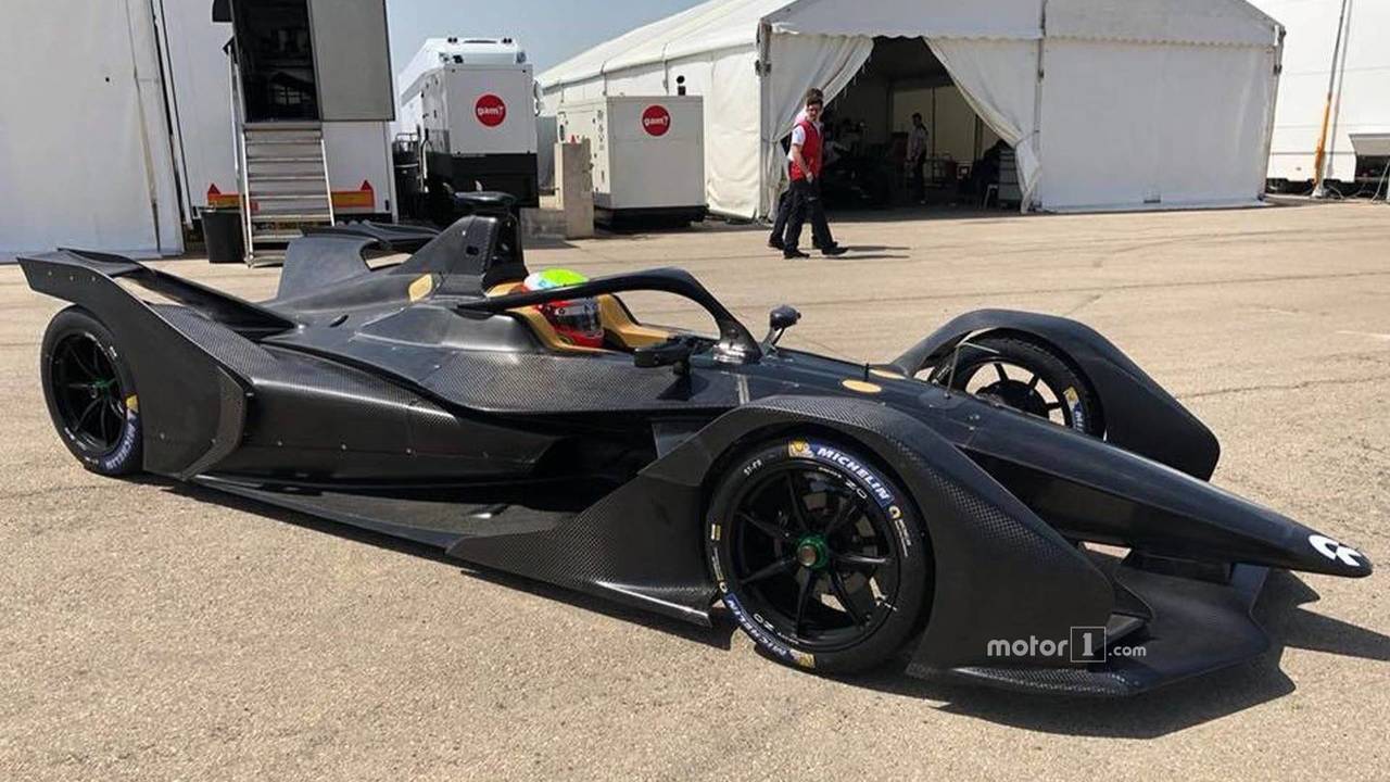 Second-generation Formula E car tested in Spain