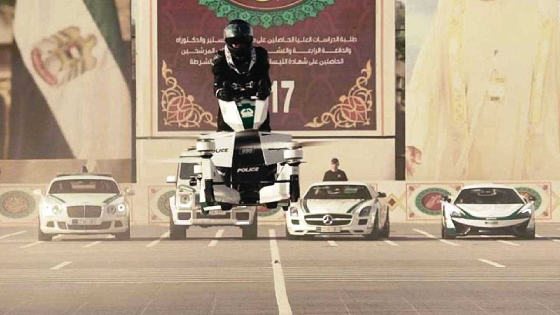 Dubai Police Take Delivery of First Training Hoverbikes