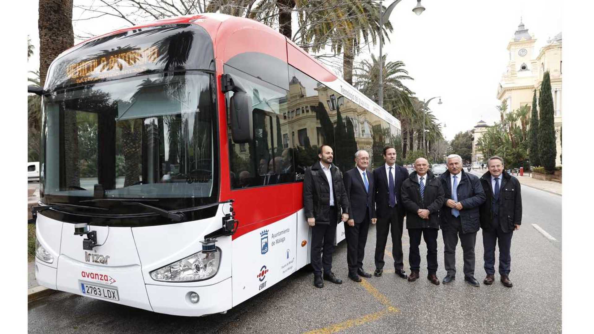 Irizar Presents Europe's First Autonomous Electric Bus