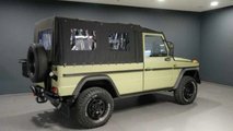 Dozens Of Army Mercedes G-Class SUVs Show Up For Sale