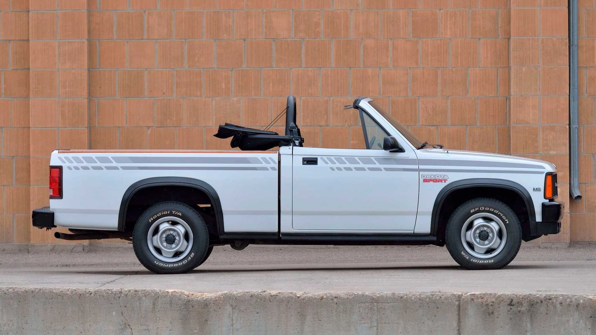 This 1990 Dodge Dakota Is Not Your Typical Convertible For Auction