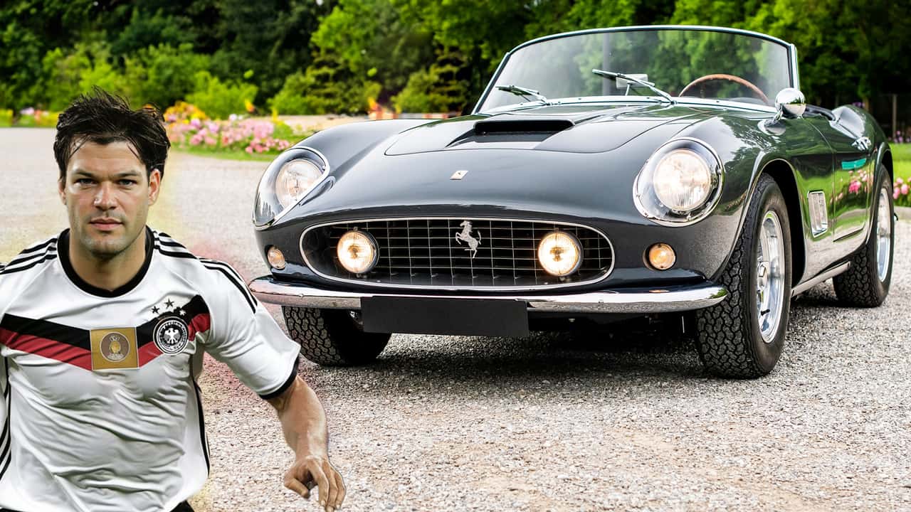 Michael Ballack met aux enchères la première Ferrari 250 GT California ...