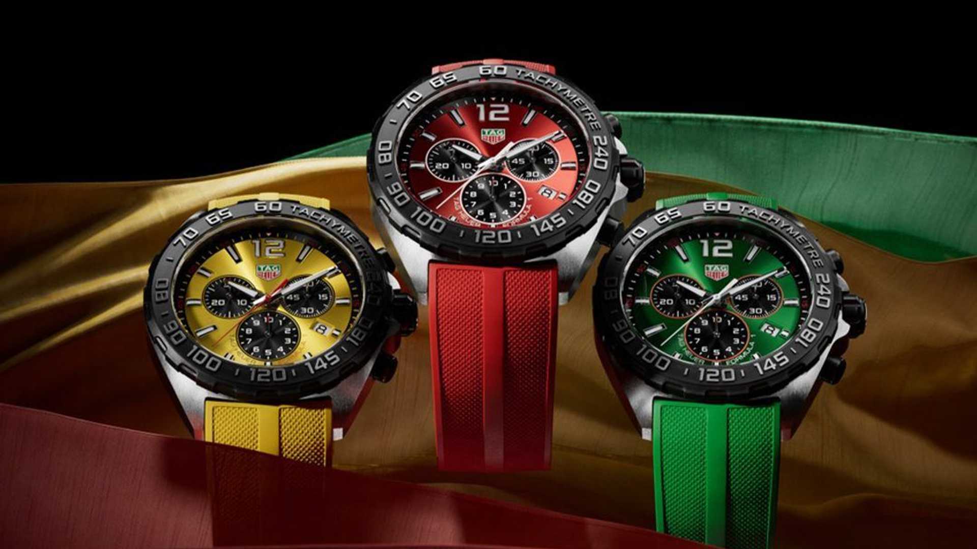TAG Heuer Adds Three New Colorful Formula 1 Chronographs To Its Collection