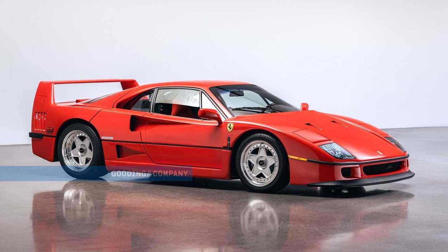 ¡Un récord! Este Ferrari F40 se vendió por 3,97 millones de euros