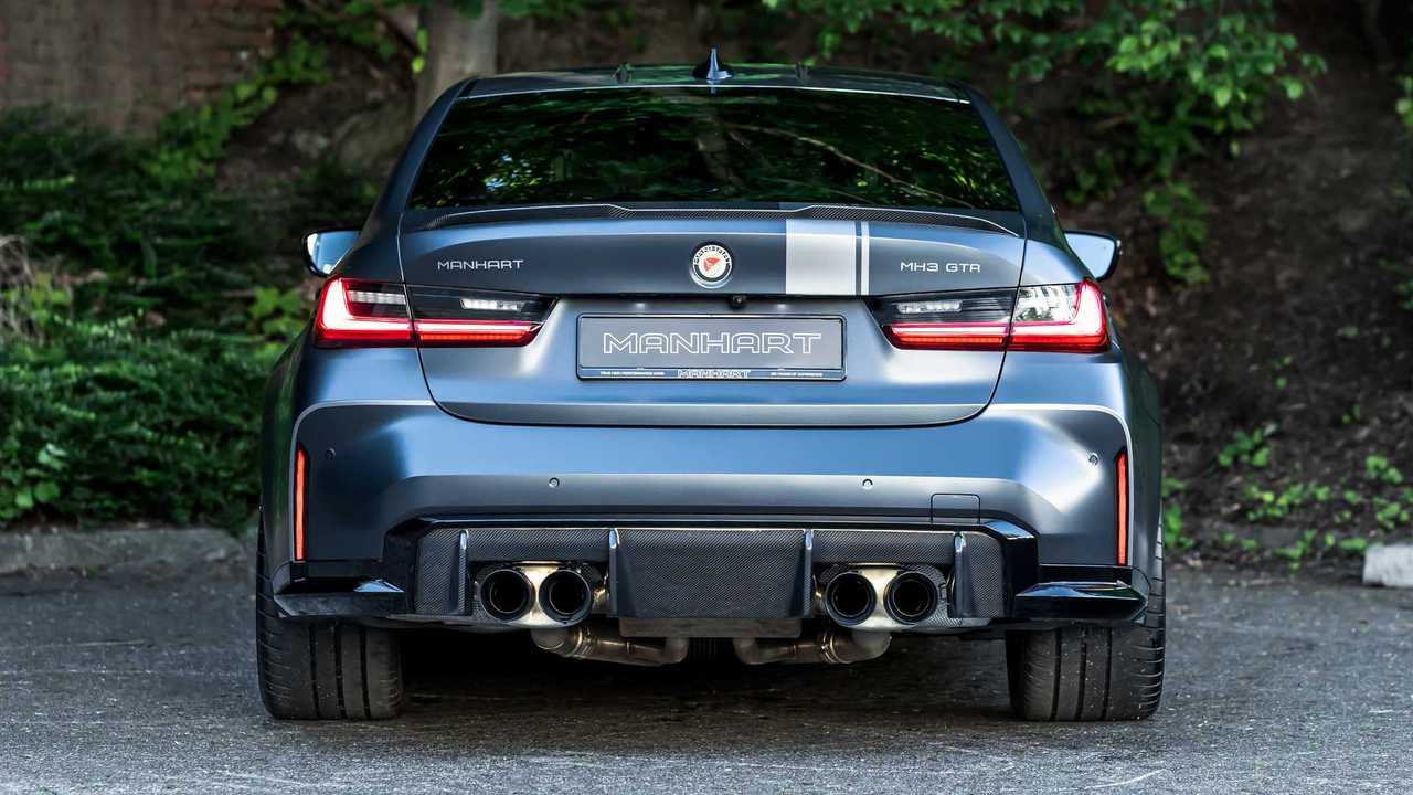 Manhart MH3 GTR, un BMW M3 Competition con 650 CV de pegada