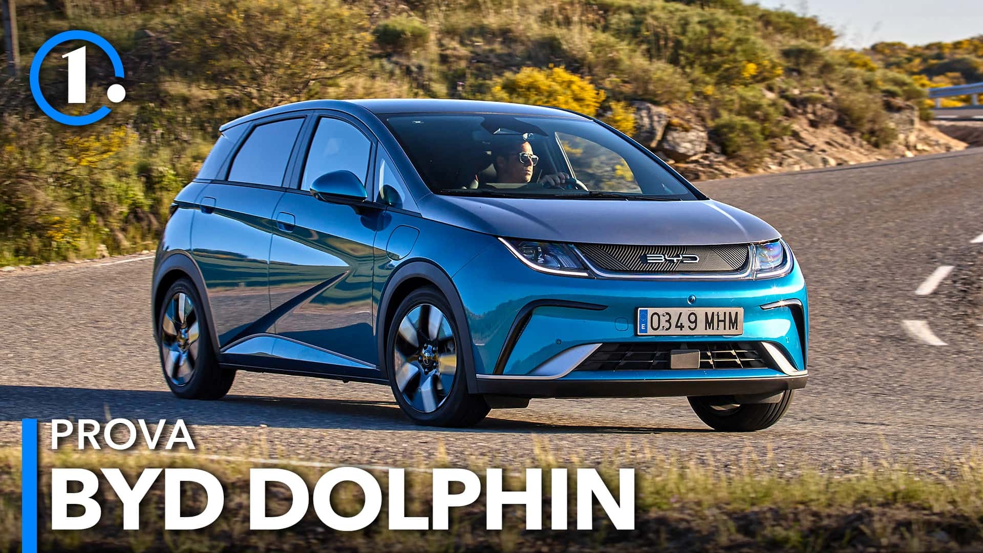 BYD Dolphin, elettrica, cinese, prova, autonomia, ricarica, video