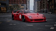 Ferrari F40 With Widebody Kit Teased Ahead Of Tokyo Auto Salon Debut