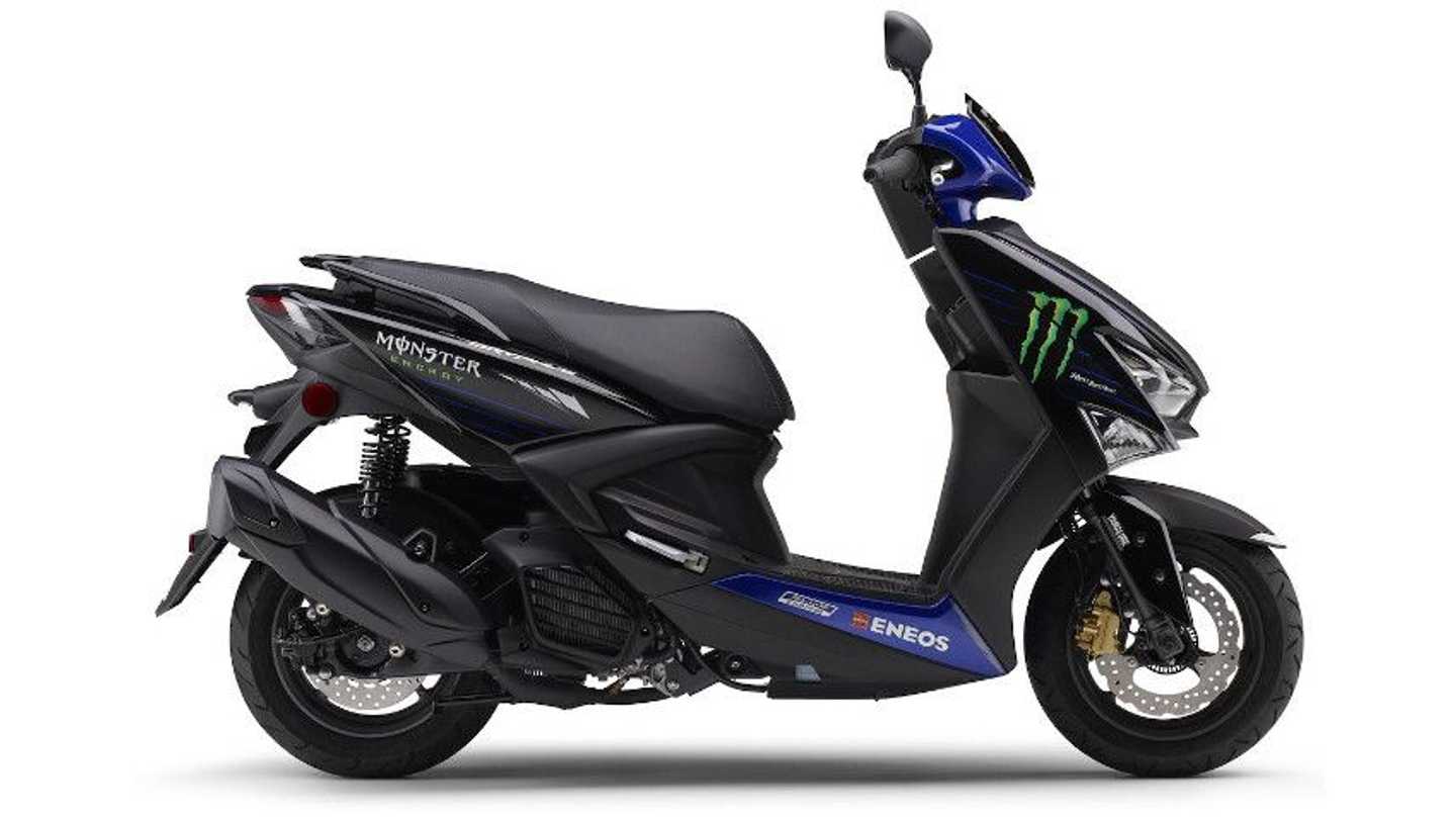 Yamaha Presents The Cygnus Griffus Monster Energy Edition Scooter In Japan