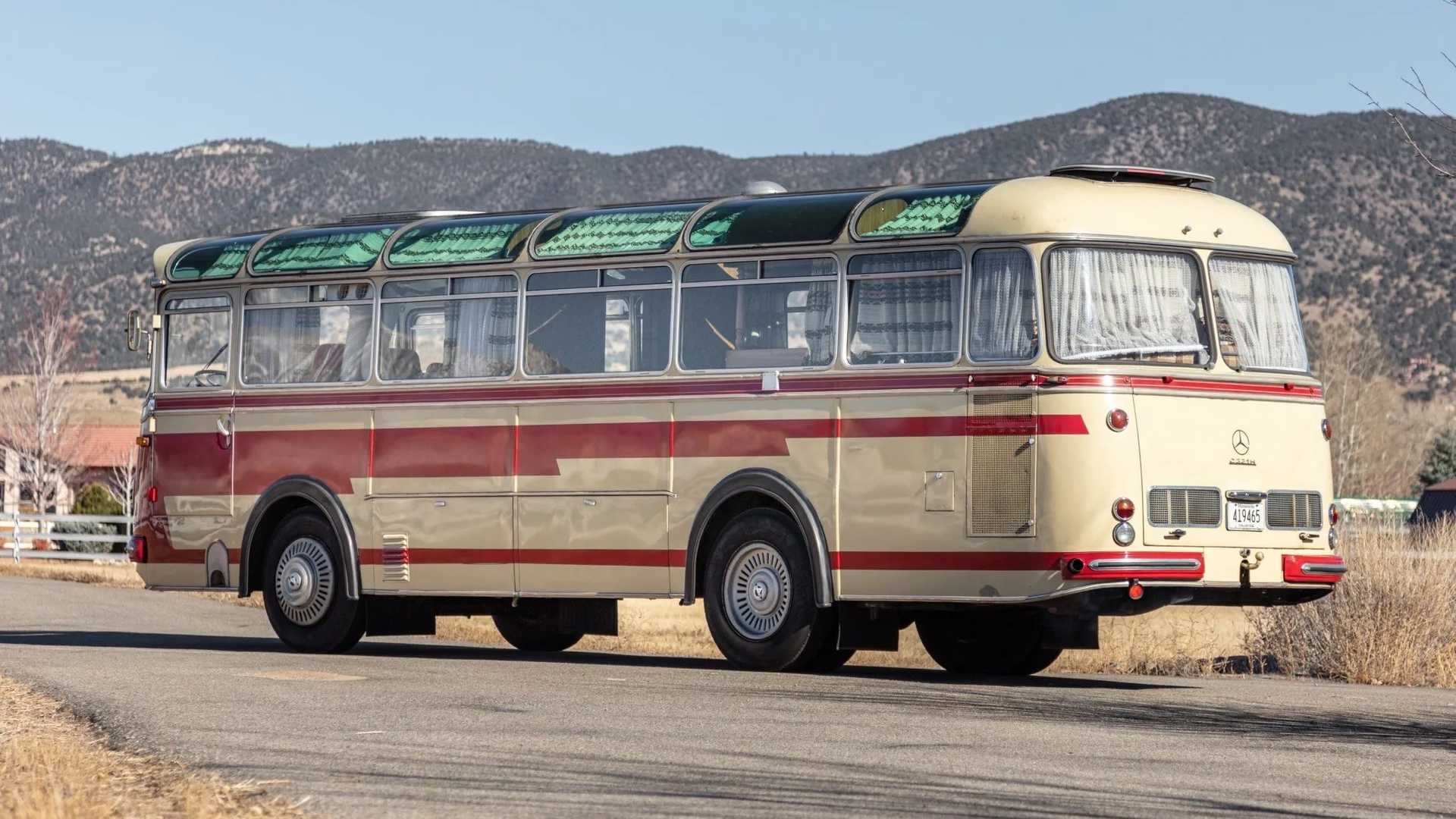 Vintage Mercedes Bus Greece Grèce Ελλάς Grecia 1959 Athens