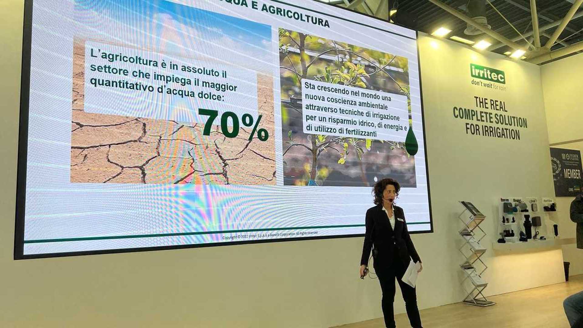 Irritec a EIMA 2022: le novità sull'irrigazione smart
