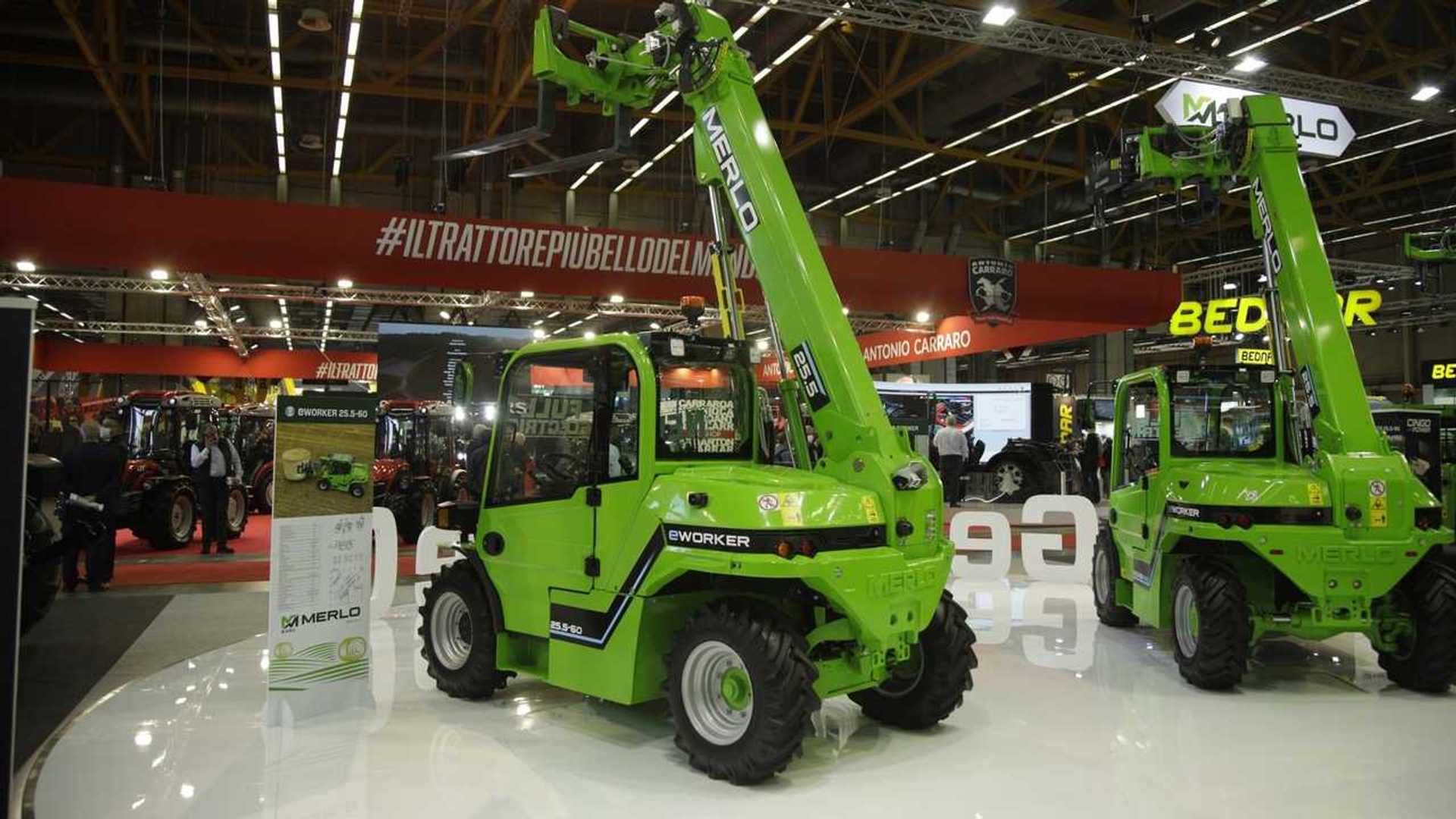 Merlo a EIMA 2021: presentato l'e-Worker elettrico