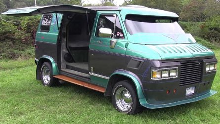 Ford Dually Van With Trucker Exhaust Stacks Is Up For Sale