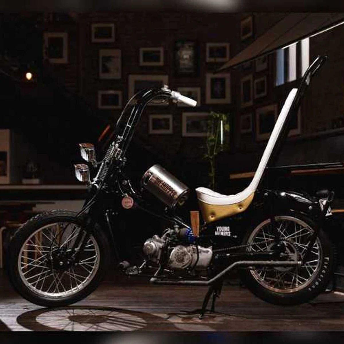 Custom postie bike store