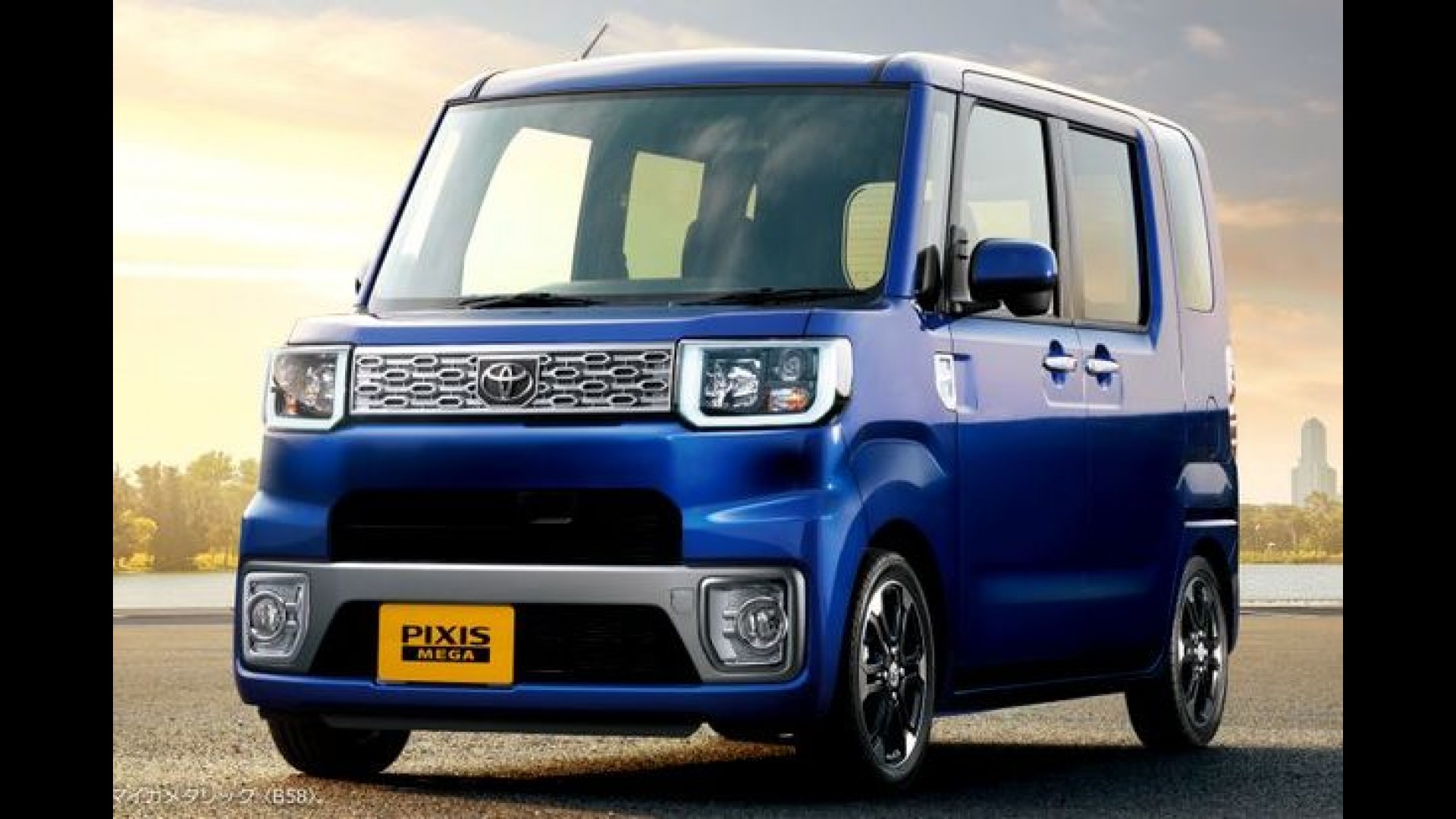 Toyota lança microvan Pixis Mega com motor 0.6 e consumo de 25,4 km/l