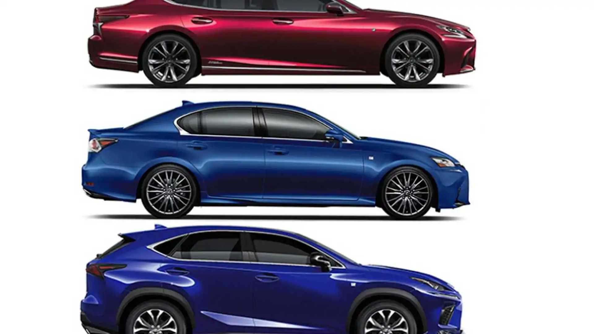Lanzamiento: Lexus LS, GS y NX
