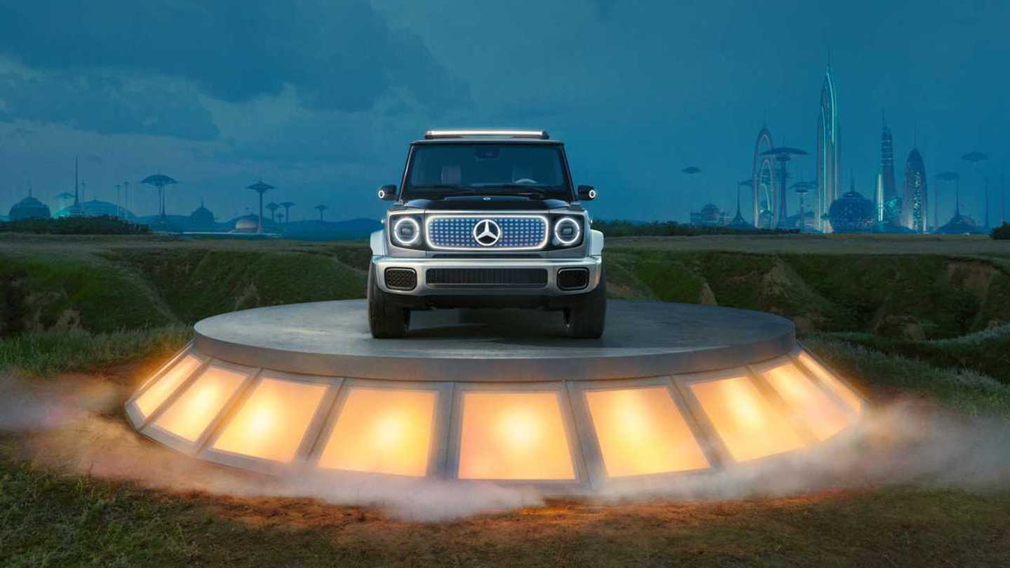 Mercedes Concept EQG Debuts In Munich With Electric G-Class Style