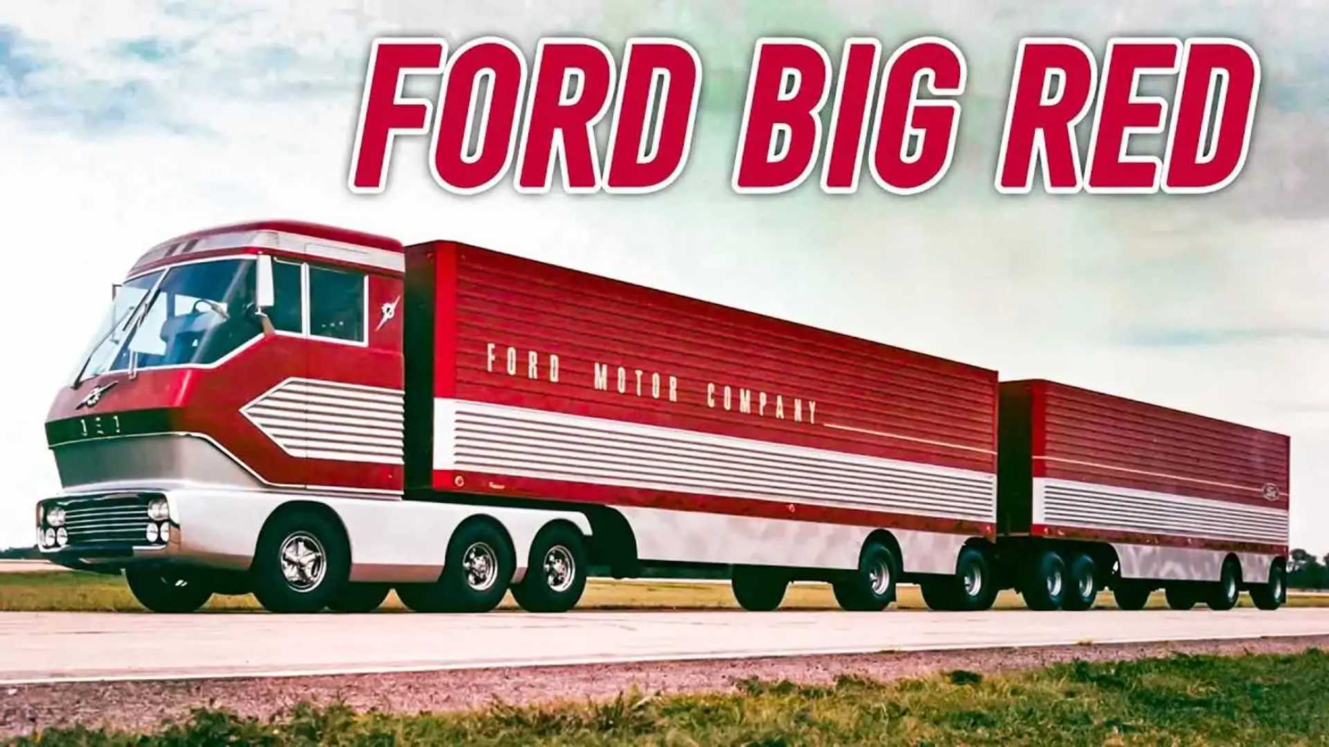 Ford Big Red: el futuro idealizado