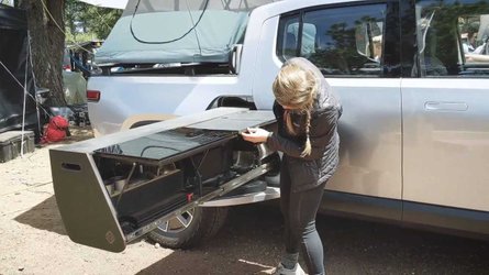 Rivian R1T Pickup Truck Will Carry Full Camp Kitchen Off-Road