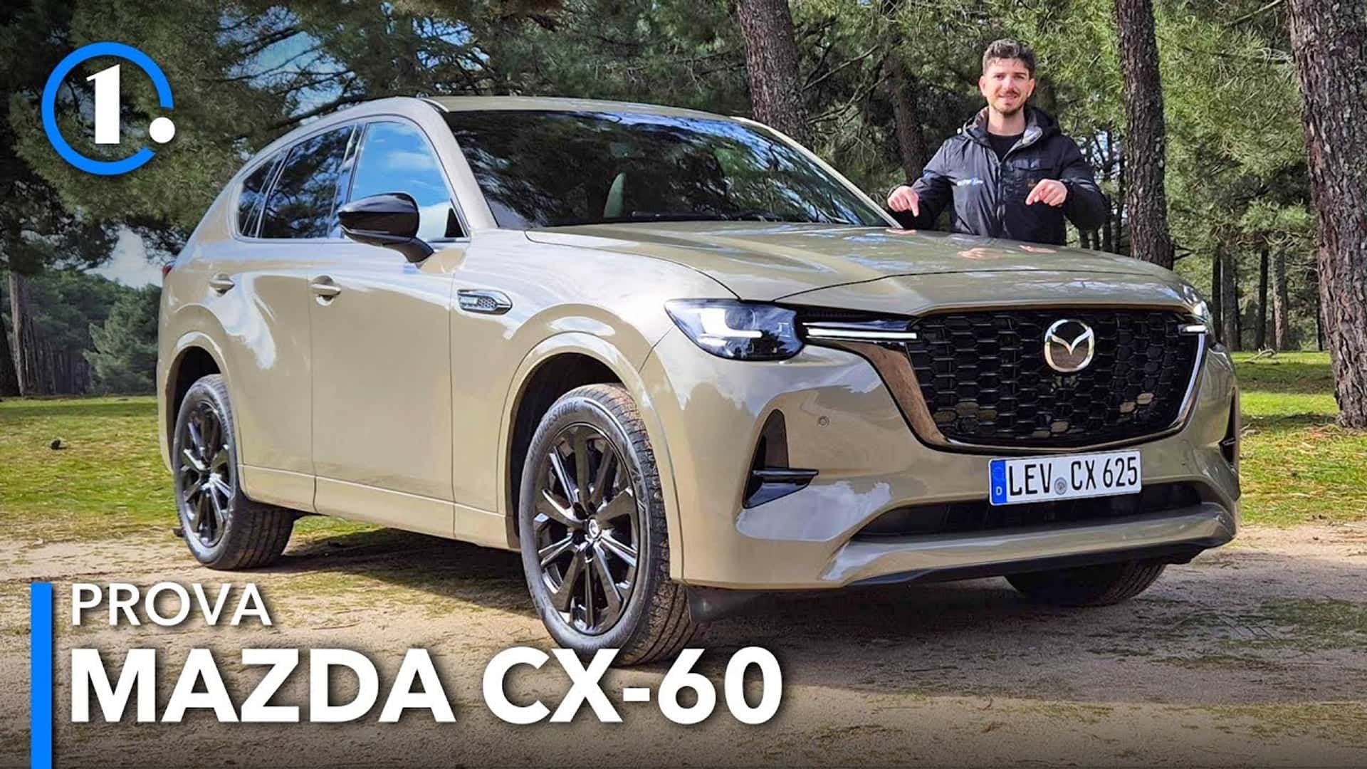 Mazda CX-60 2025, la prova su strada del 3.3 diesel mild hybrid