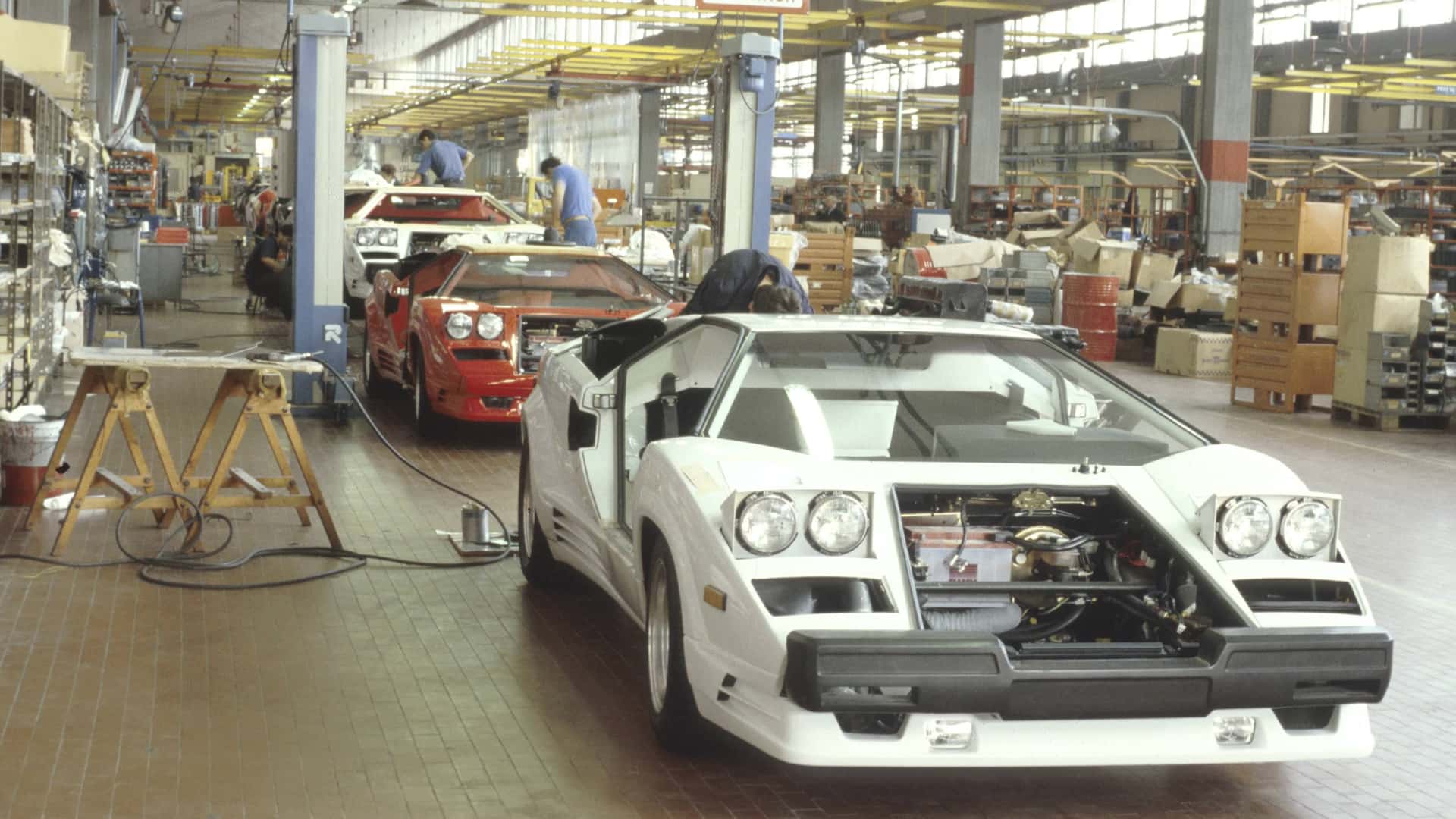 The Lamborghini Countach turns 50 - how it was built back then