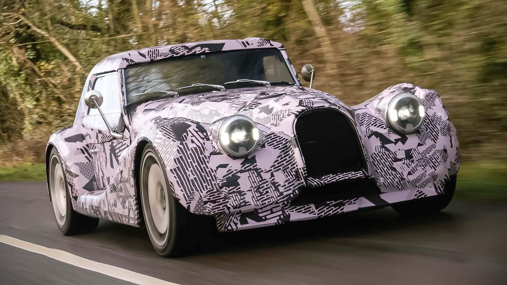 Morgan tests its new top-of-the-range model