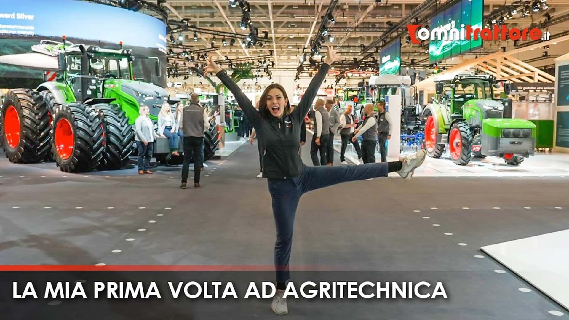 Ad Agritechnica 2023 con OmniTrattore.it e Giulia Tonello