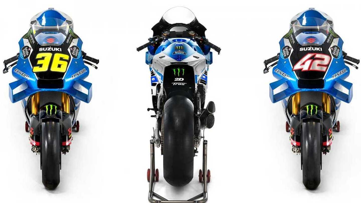 MotoGP: Team Suzuki Ecstar Presents Its 2022 Livery