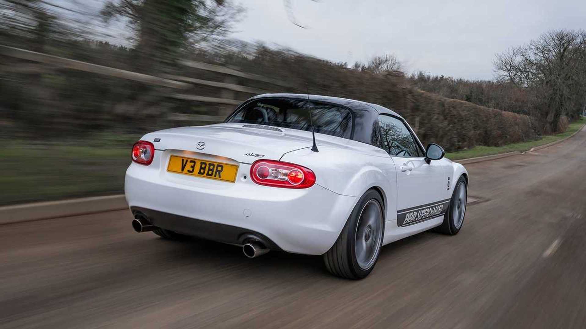 La Mazda MX-5 NC grimpe à plus de 300 chevaux grâce à BBR
