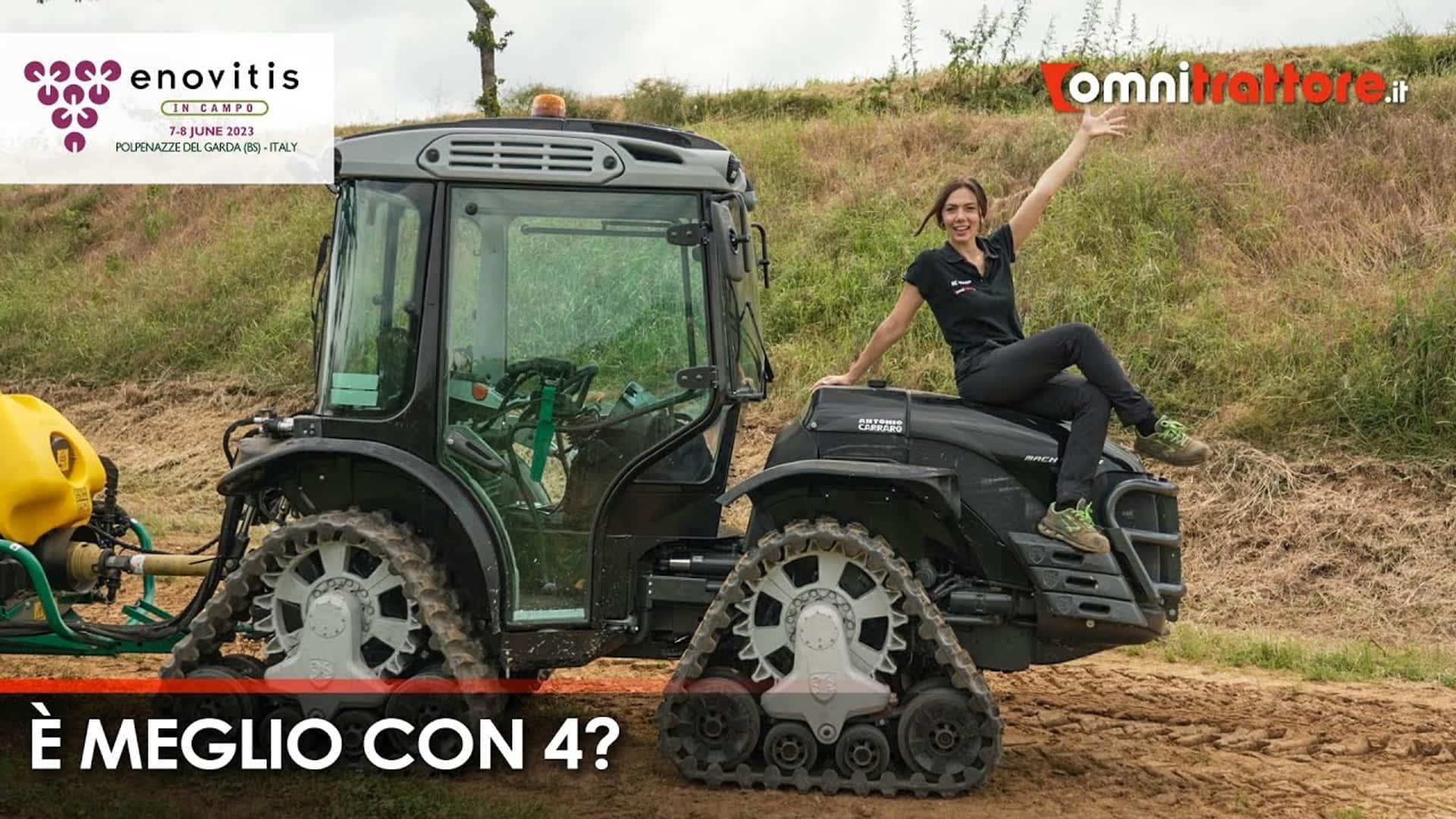 Antonio Carraro Mach 4 Tony: la prova di Giulia Tonello