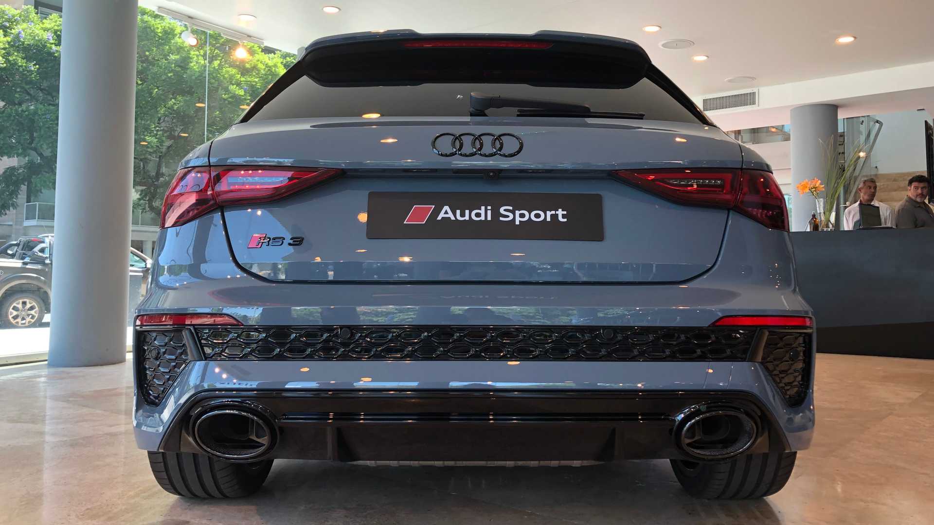 Audi RS3 Sportback: el gran cañón de Recoleta
