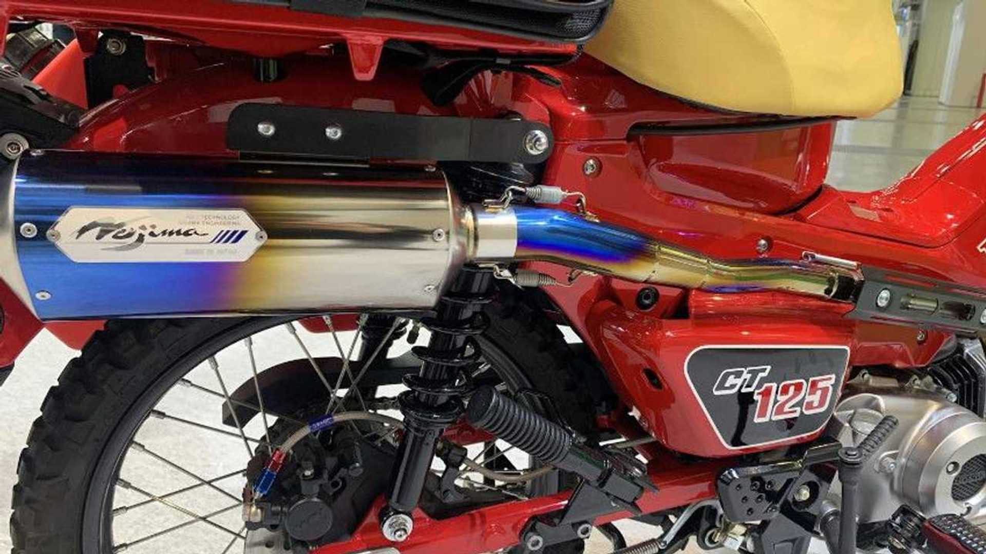 This Honda CT125 Hunter Cub By Custom Shop PLOT Is Ready For Adventure