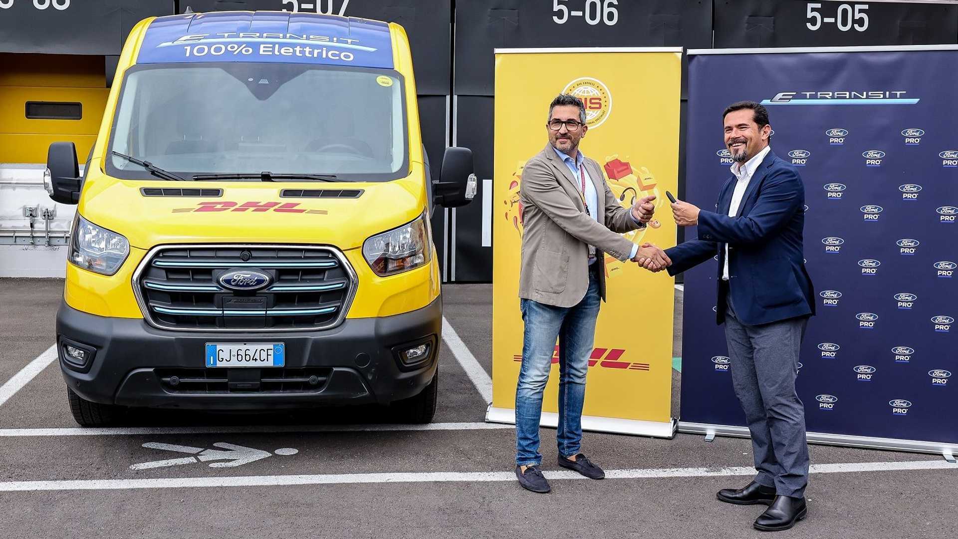 Ford E-Transit entra nella flotta di DHL Express Italy