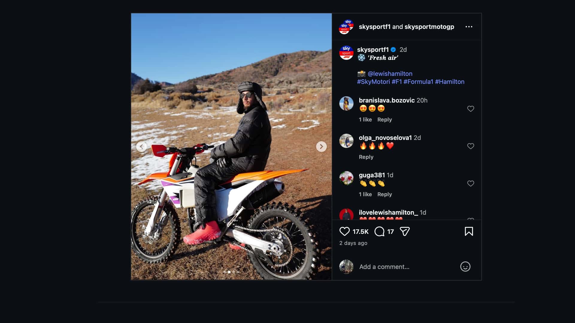 Lewis Hamilton's Ferrari Debut Was So Bad, He Bought a Dirt Bike and ...