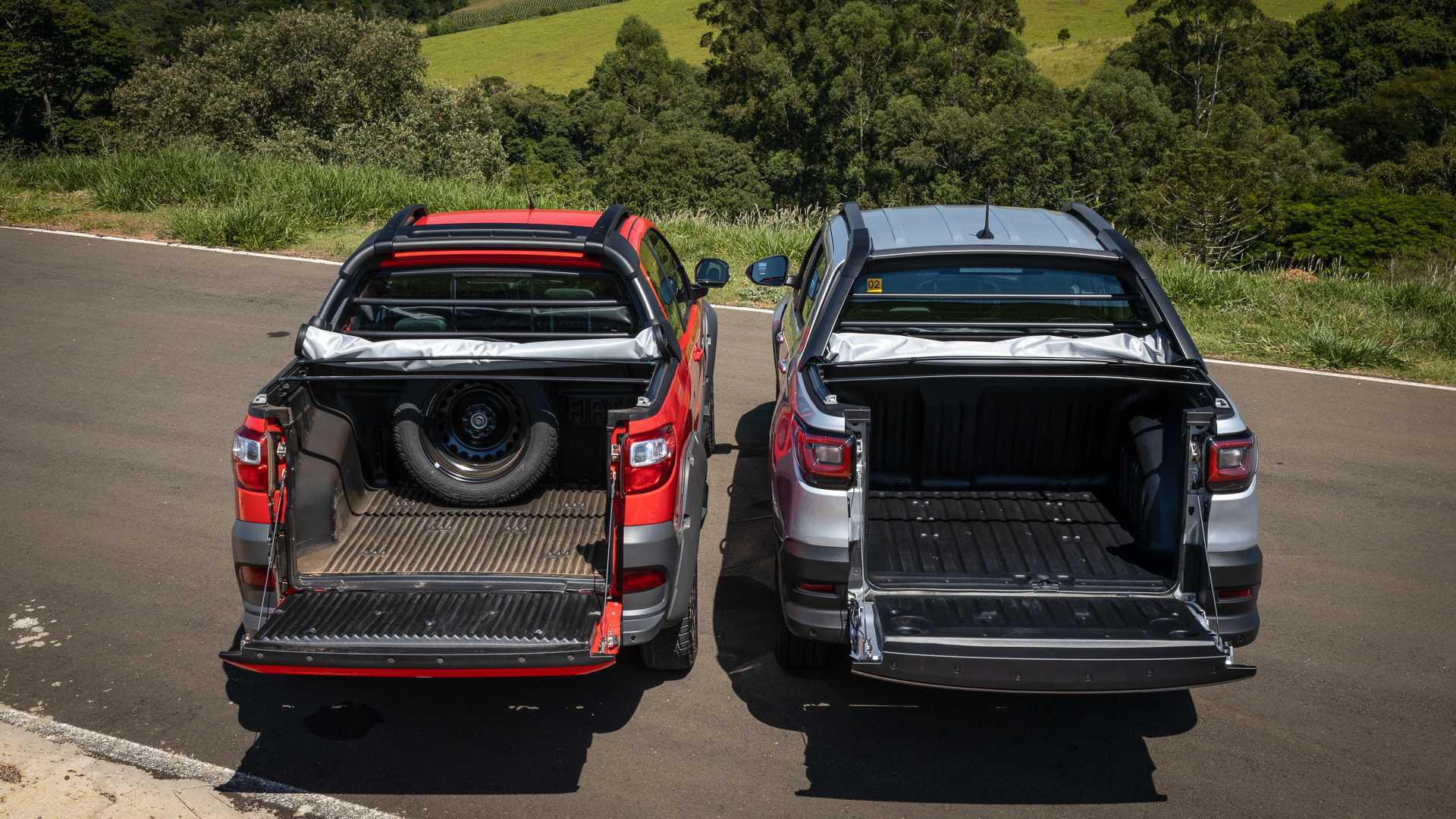 Fiat Strada Volcano 2021 x Strada Adventure 2019 - Lubes em Foco