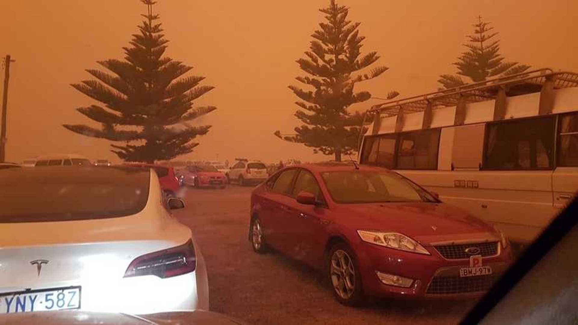 Tesla Model 3 Protected Owner, Family During Australian Fires