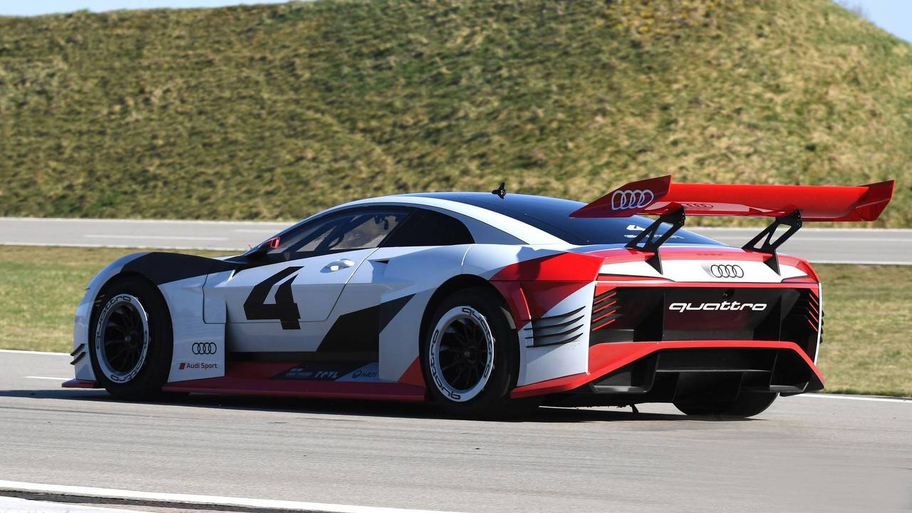 Audi E-Tron Vision Gran Turismo Is Formula E's New EV Race Taxi