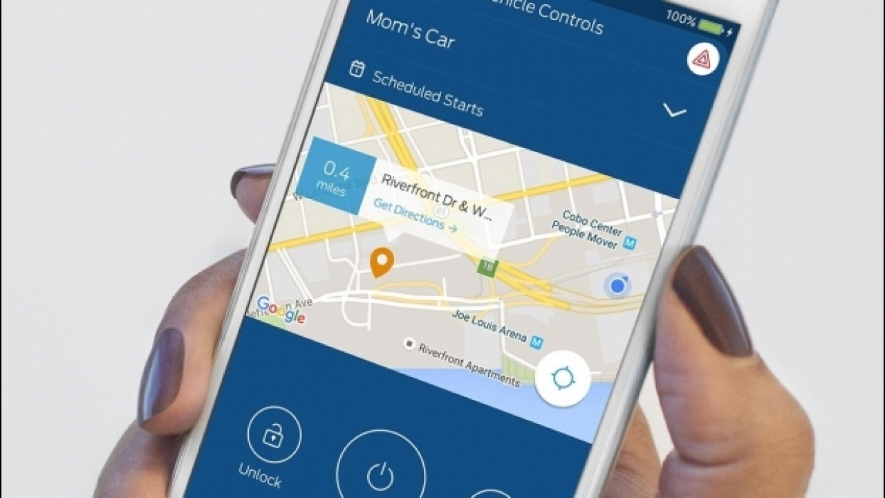 Ford Pass Connect, il modem è nell'auto