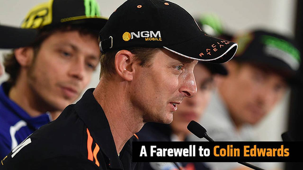 A Farewell To Colin Edwards