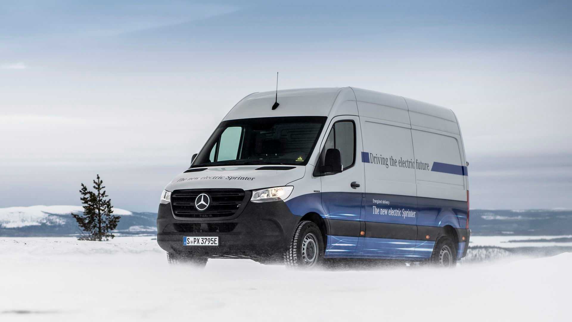Mercedes-Benz eSprinter Electric Van Completes Final Endurance Tests