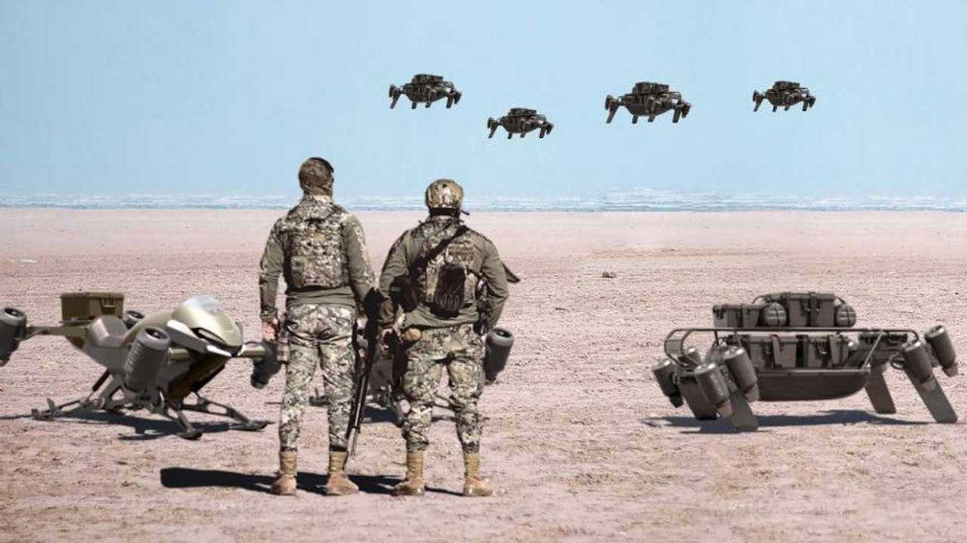 The Speeder Air Utility Vehicle Is An Actual Flying Motorcycle