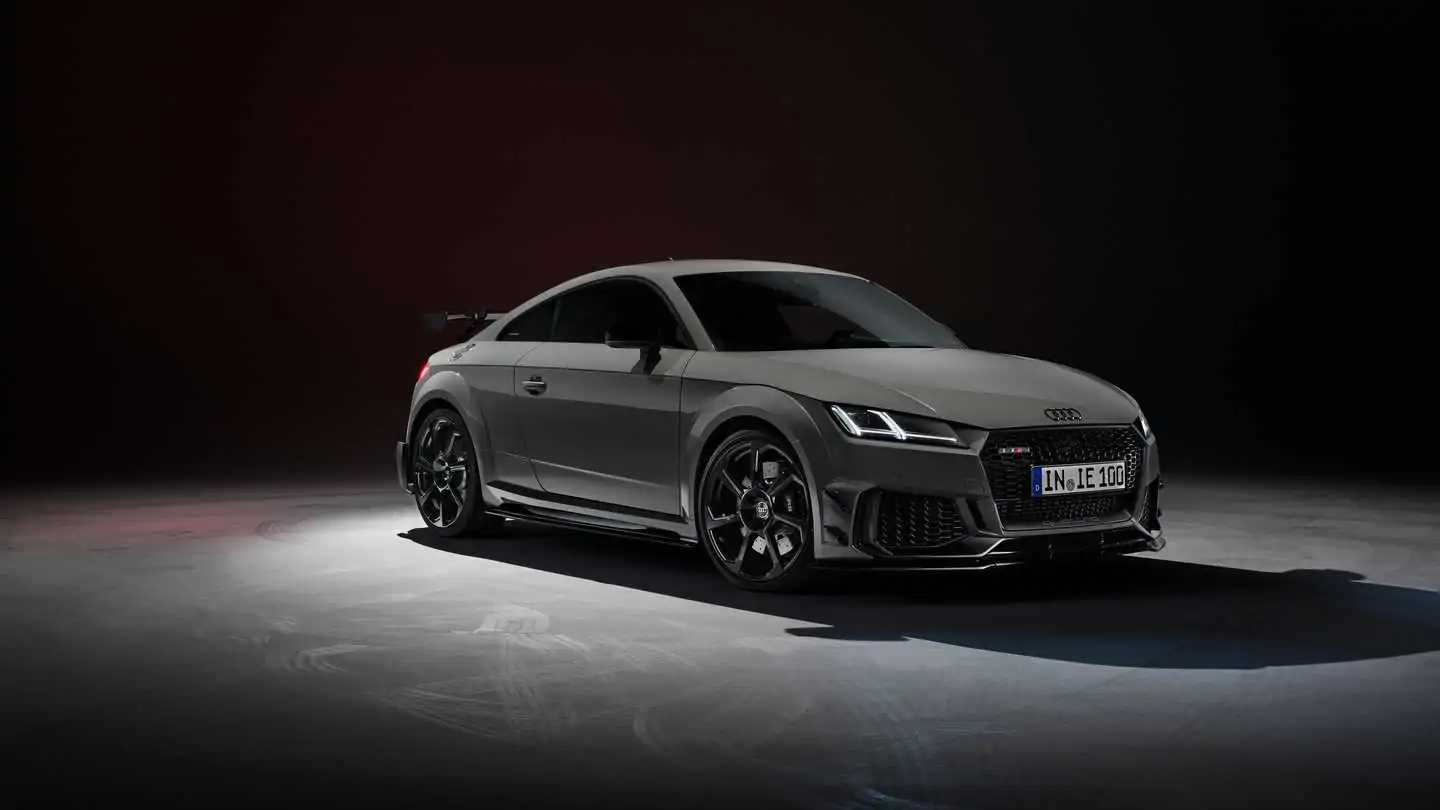Présentation de l'Audi TT RS iconic Edition limitée à 10 unités en France