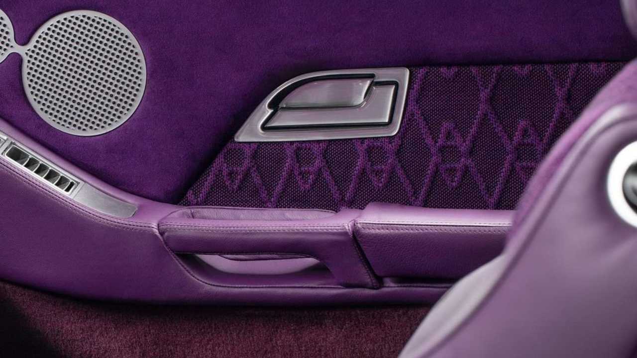 Purple Car Interior