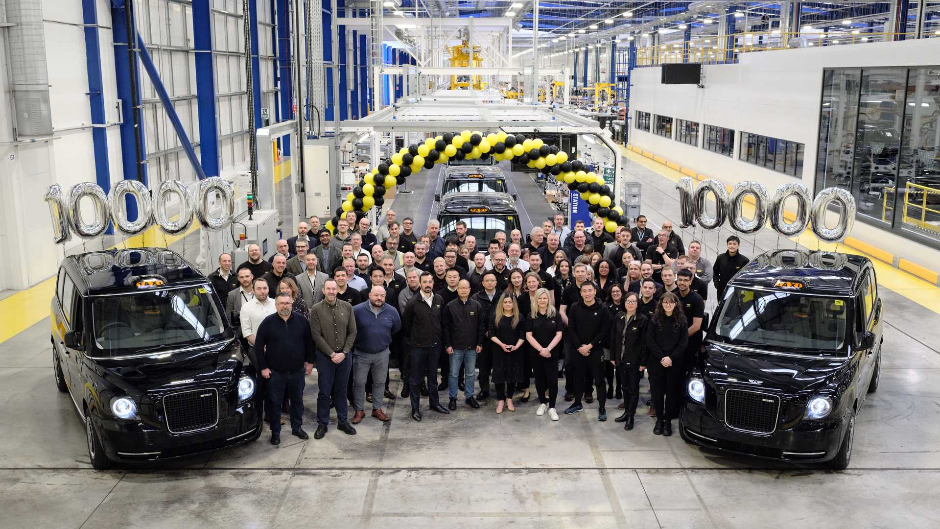 Prodotti 10.000 taxi londinesi LEVC TX, quelli ibridi plug-in