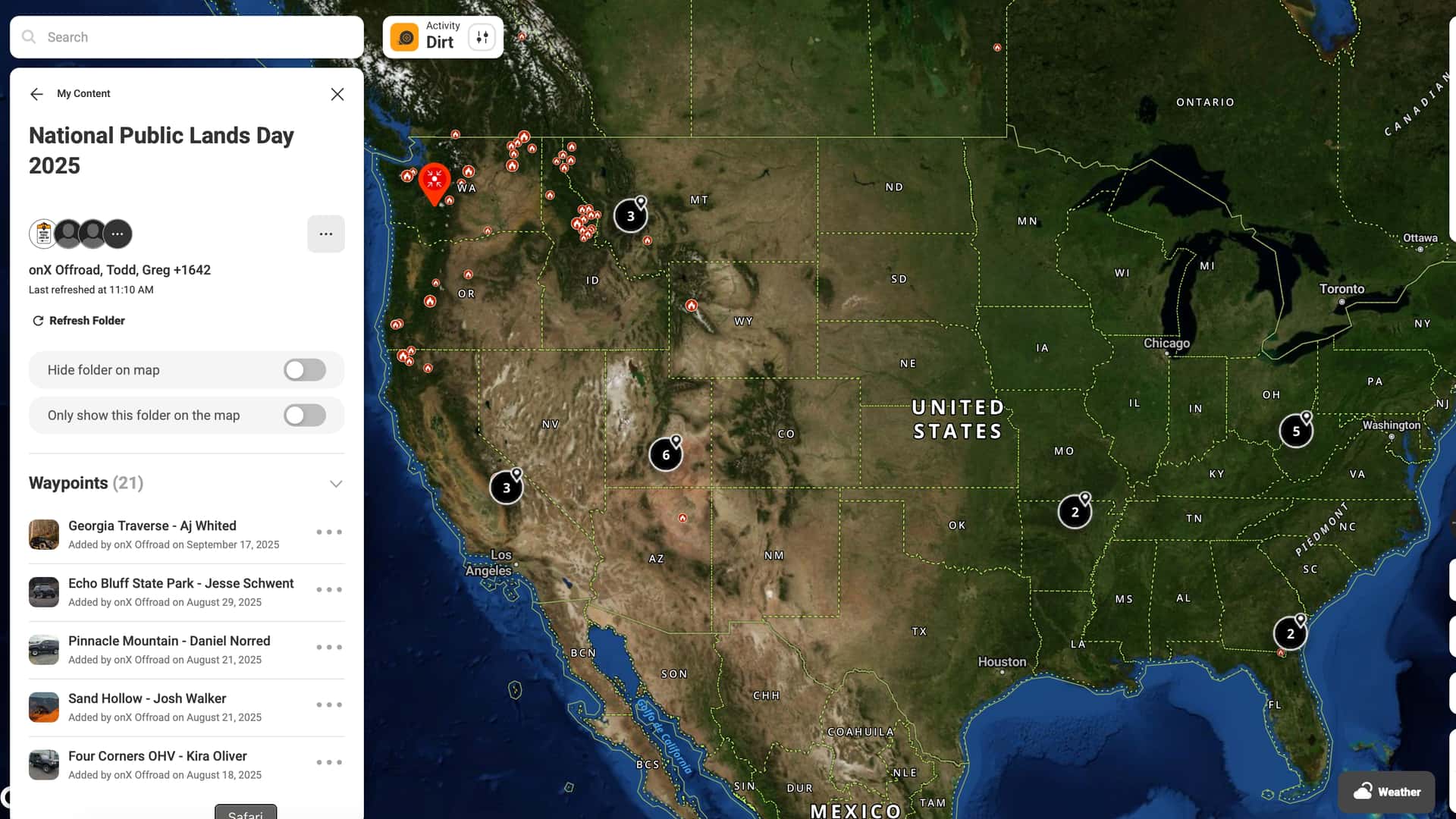 onX Off-Road Wants You to Head Into the Woods for National Public Lands Day