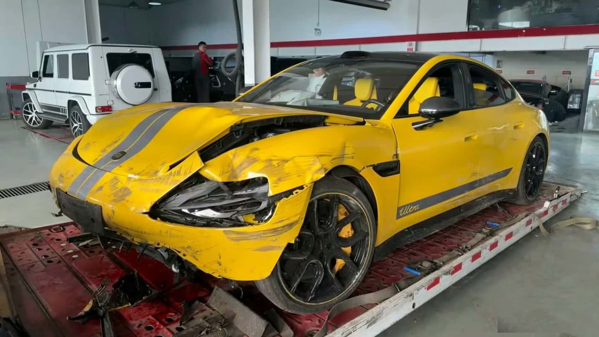 Xiaomi SU7 Ultra: vídeo del accidente de este hipercoche