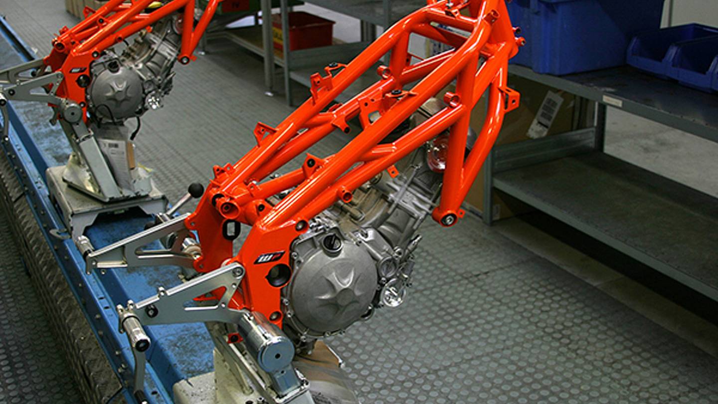 Building the KTM Moto3 production racer