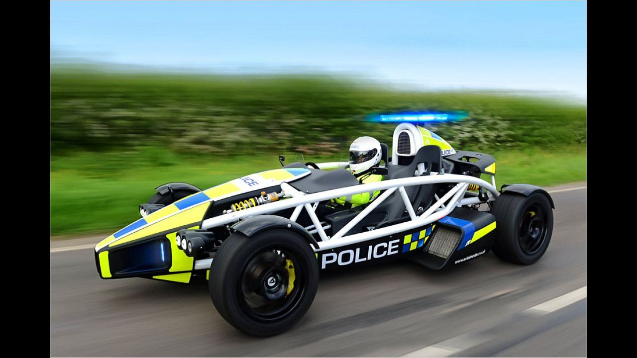 Die stärksten Polizeiautos der Welt